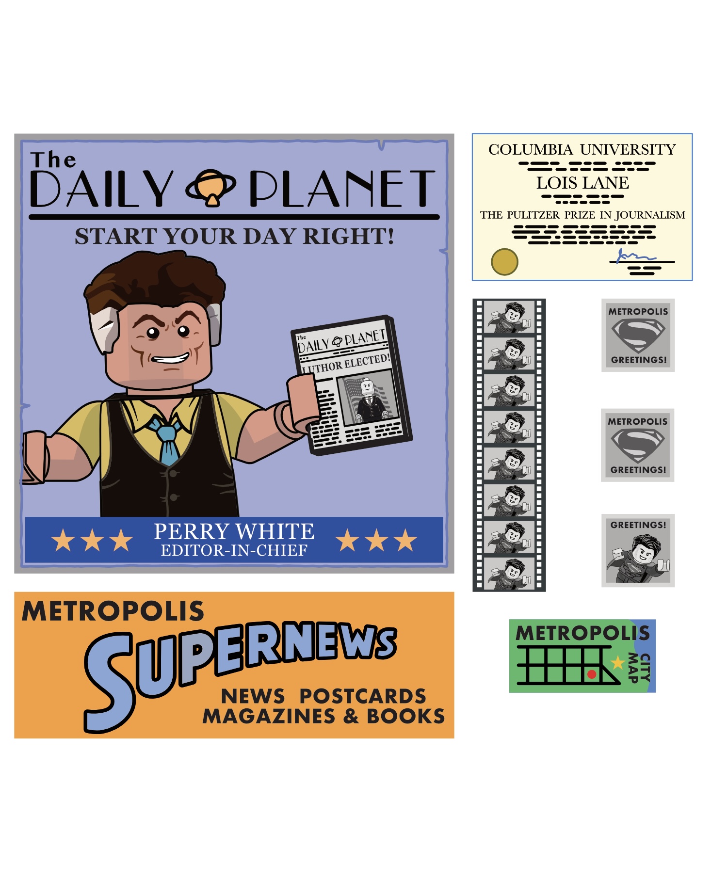 LEGO Daily Planet: Newstand | Things of Little Importance