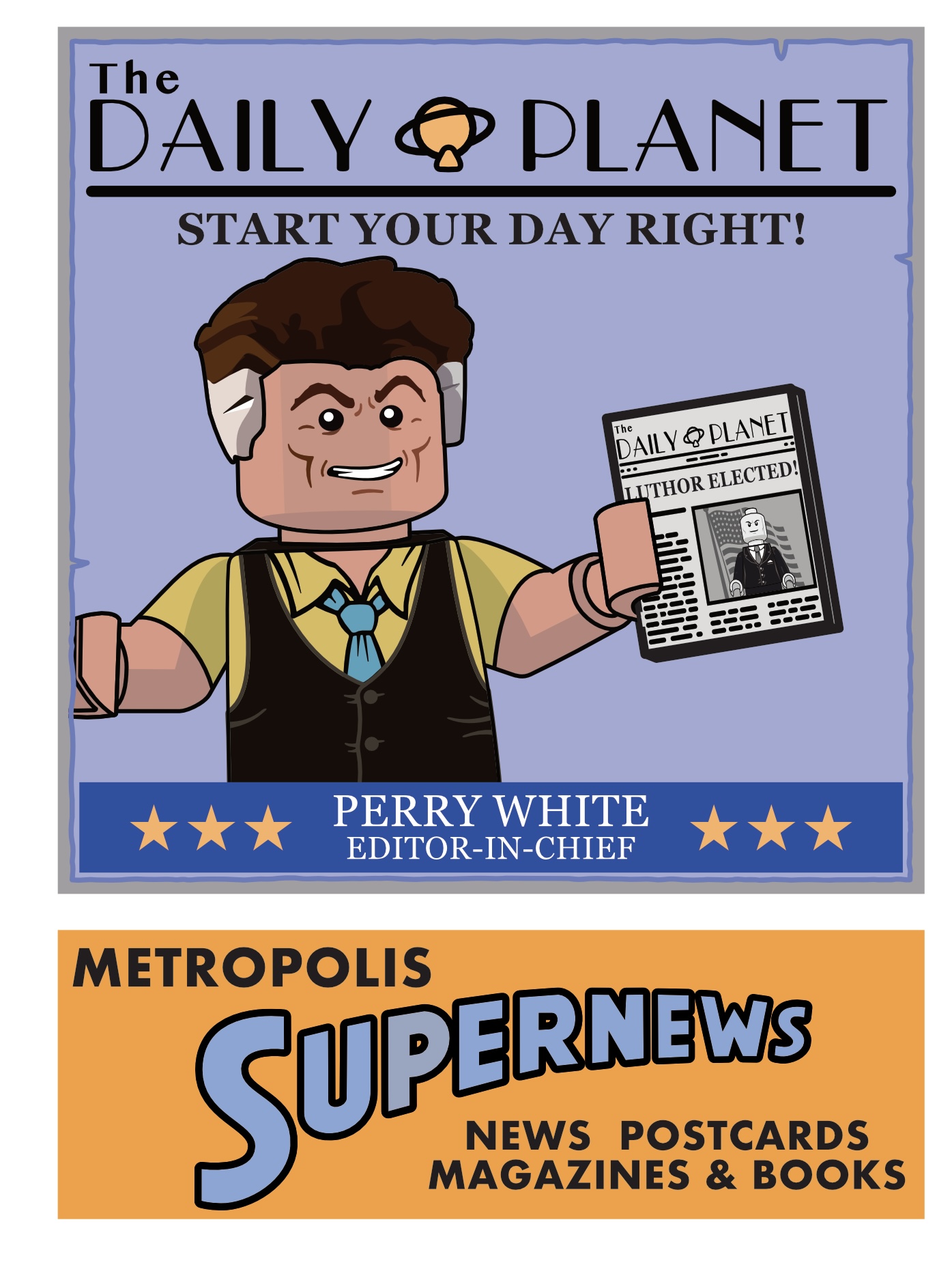 LEGO Daily Planet: Newstand | Things of Little Importance